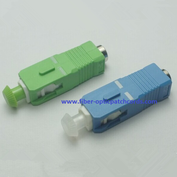 Blue / Green Color Fiber Optic Terminator With Plastic Material