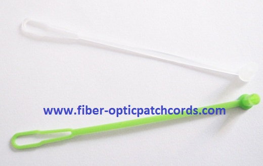 Black Green SC 2.5mm Fiber Optic Dust Caps Plastic Colored Optical ...