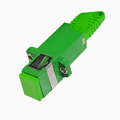 SM Plastic Housing E2000/APC To SC/APC Single Mode Simplex Hybrid Adapter For Fiber Optic Connection