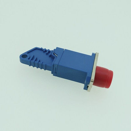 Blue Color E2000/UPC To FC/UPC Fiber Optic Hybrid Adapters Simplex ...