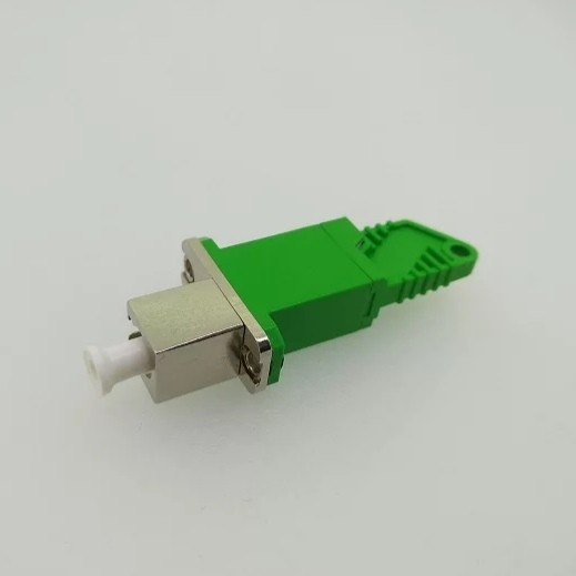 E2000/APC To LC/APC Hybrid Adapters Single Model Green Simplex E2000 ...