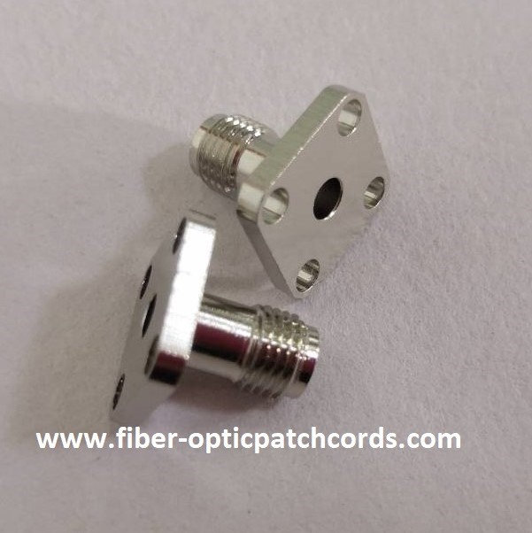 Fiber Optic SMA905 Adapter bulk head SMA905 Adapter Base Flange optical ...